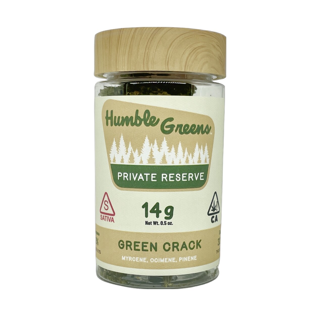 HUMBLE GREENS - Pr Green Crack 1/2 14G