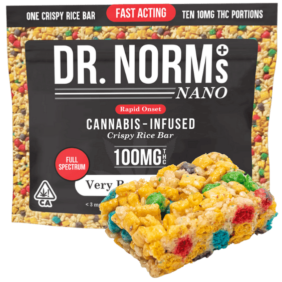 DR. NORM'S - Very Berry Crunch Nano Bar 100MG